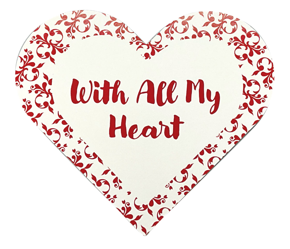 Heart - Folding Card - Vintage With All My Heart – Meet My Florist