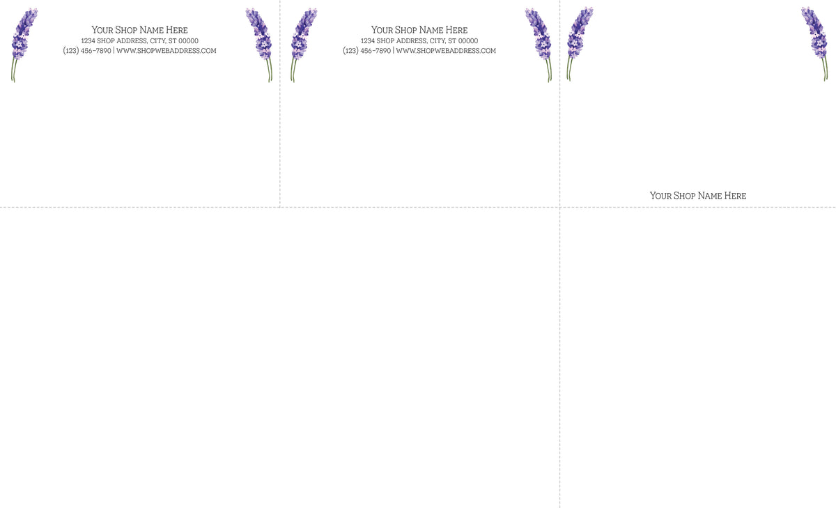 POS Ticket - Lavender Sprigs – Meet My Florist